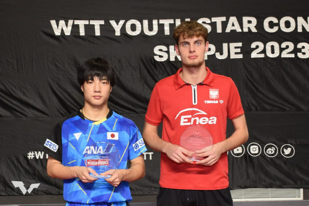 【卓球】WTTユーススターコンテンダー スコピエ、萩原啓至がU19の二種目でV！ – 卓球王国